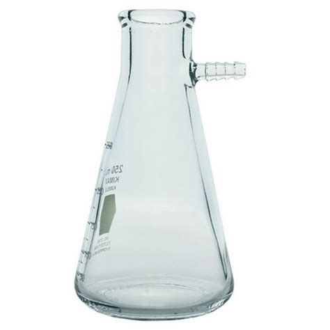 Kimble® Kimax® Heavy Wall Filtering Flask W Side Arm Tubulation 250 Kimble® Kimax® Heavy Wall Filtering Flask W Side Arm Tubulation 250
