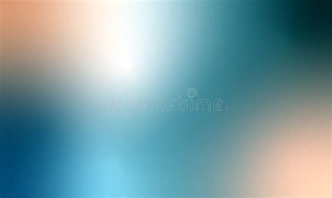 Blurred Gradient Background Twilight Wallpaper With Light Glowing Spots Stock Vector