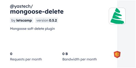 Yastech Mongoose Delete CDN By JsDelivr A CDN For Npm And GitHub