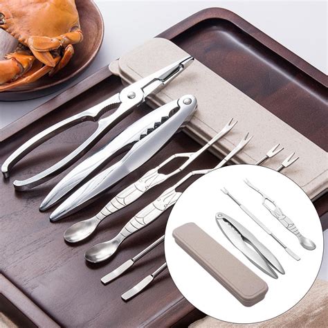 Seafood Tools Set Lobster Crackers For Seafood Boi Vicedeal