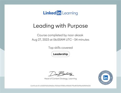 Noor Akaak On Linkedin Certificate Of Completion