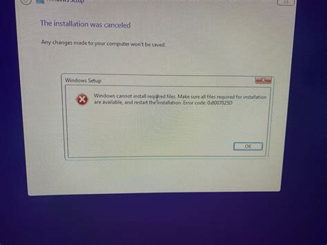 Every Time I Try To Fresh Install Windows I Get This Error Ive Reinstalled The Windows