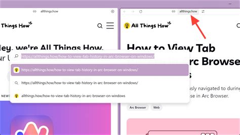 How To Open Tabs In Split View In Arc Browser On Windows