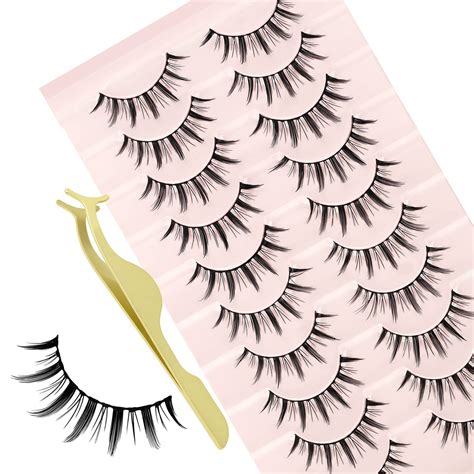 Lash Clusters 10 Pairs Manga Lashes That Look Like Extensions Anime