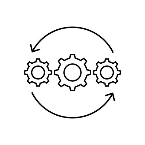 Icon Operation Process Design Line Style 49748727 Vector Art At Vecteezy