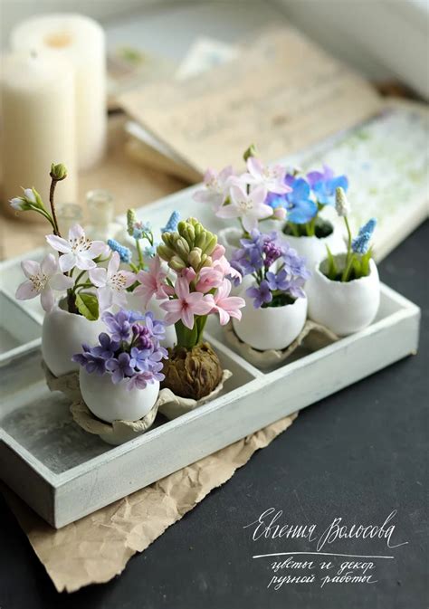 Пасхальные цветы идеи для украшения