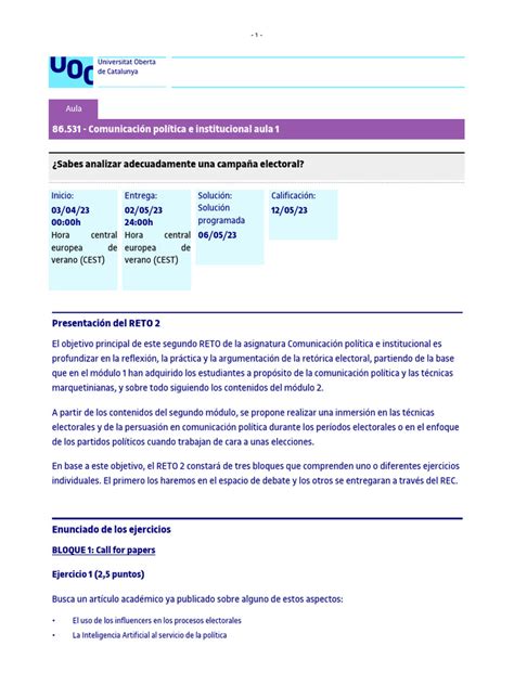 86531 20222 1257885 ¿sabesanalizaradecuadamenteunacampañaelectoral Pdf