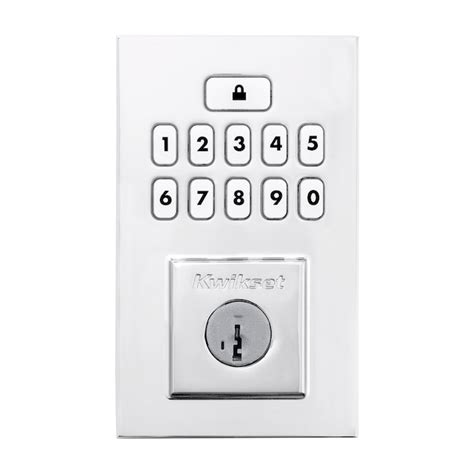 Kwikset 260 Smartcode Polished Chrome Electronic Deadbolt Smartkey With
