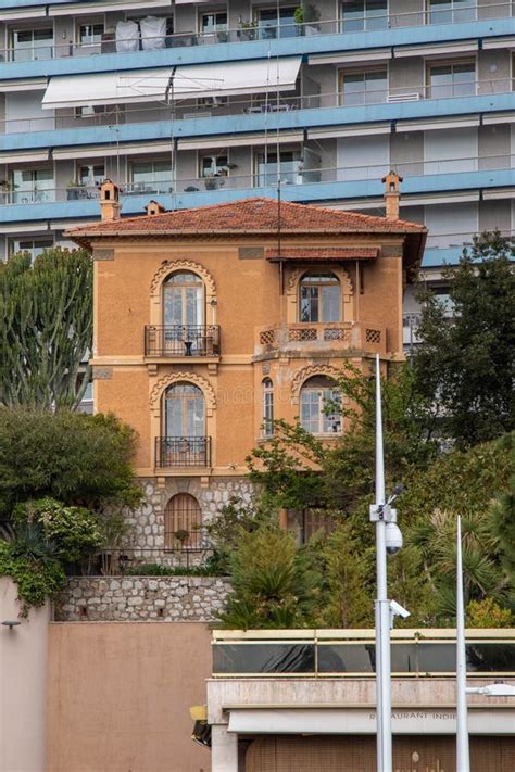 Buildings Along Avenue Princes Grace Editorial Stock Image Image Of