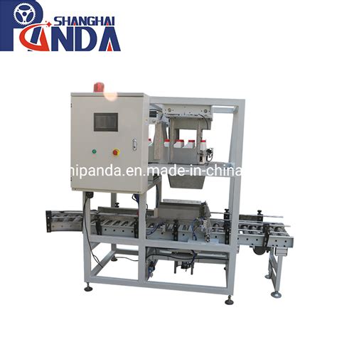 Automatic Glass Bottles Package Carton Case Filling Packing Sealing