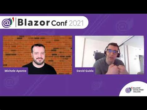 Blazor Conf 2021 David Guida Blazor Developer Italiani