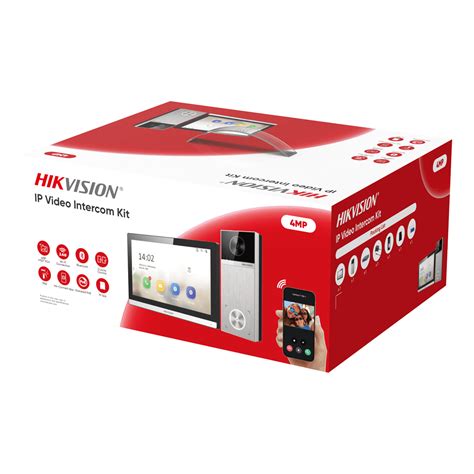 Hikvision Ds Kis611 S 4mp Ip Video Intercom Kit Wi Fi And Poe