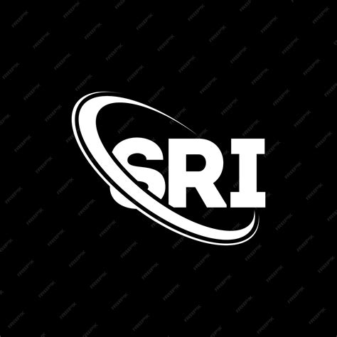 Sri 로고 Sri 글자 Sri 글자의 로고 디자인 Sri 이니셜 원과 대문자 모노그램 로고 기술 사업 및 부동산 브랜드를
