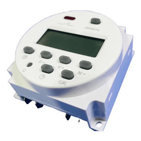 Timer Temporizador Digital Timer Programable Reloj 110v Ac