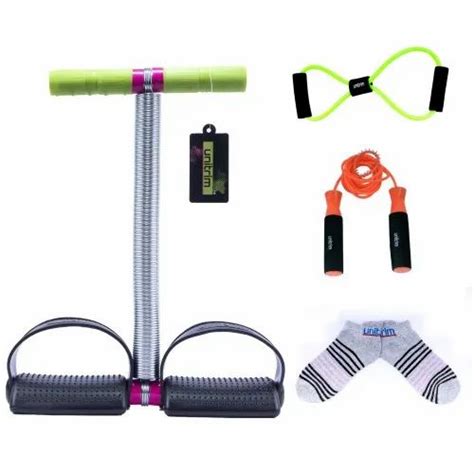 Tummy Trimmer Single Spring Female Skipping Rope And Chest Expander