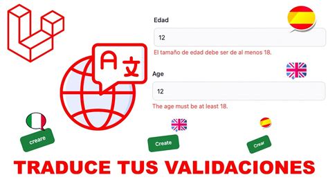 Laravel TRADUCE Tus Validaciones MÚLTIPLES IDIOMAS Paso a paso