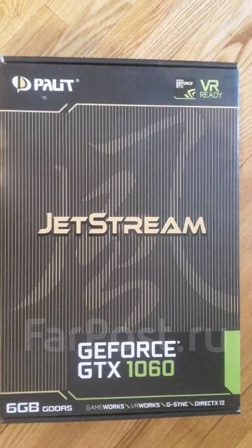 Рalit GeForce GTX 1060 jetstream 6gb - Видеокарты во Владивостоке