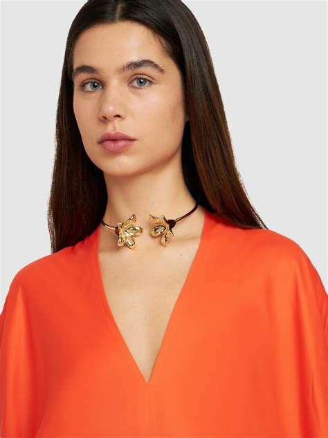Marni Puffy Flower Choker Marni