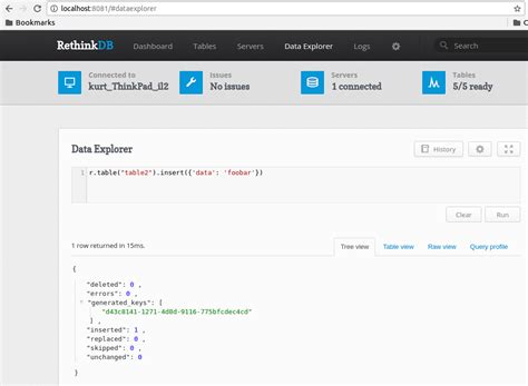 Python How To Generate A RethinkDB Changefeed For All Tables In A Database Stack Overflow