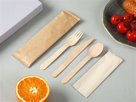 Disposable Wooden Cutlery Set Senhe Wood Industry