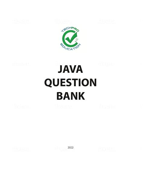 Java Questions Bank For Beginners To Advanced 242 Multiple Choice