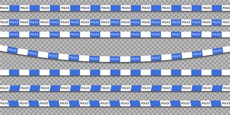 경고 바리 케이드 라인을 설정 합니다 주의 테이프를 교차 하지 않는다 범죄 경찰 주의의 장면 벡터 요소 격리 투명 배경에서 가장자리에 대한 스톡 벡터 아트 및 기타 이미지