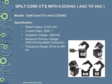Clamp On Precision Split Core Current Transformer Ppt Consumer Electronics Technology