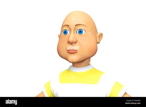 Portrait Bald Man Big Smile Cut Out Stock Images And Pictures Alamy