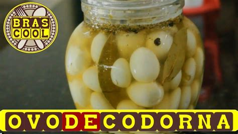 CONSERVA DE OVO DE CODORNA A MAIS SIMPLES E GOSTOSA YouTube