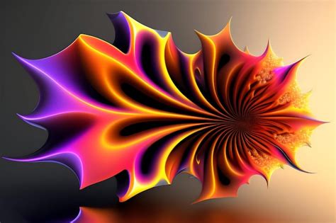 Premium Photo Abstract Fractal Surface Fractal Elegant Texture Raster Fractal Graphics 3d