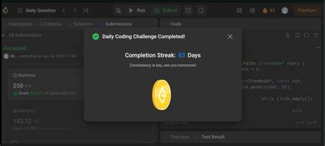 Shivangi Bangar On Linkedin Problemoftheday Leetcode Day83 Coding 100daysofcodechallenge