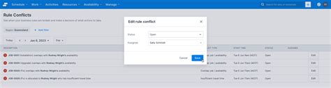 Manage Schedule Rule Conflicts On The Skedulo Pulse Platform Skedulo