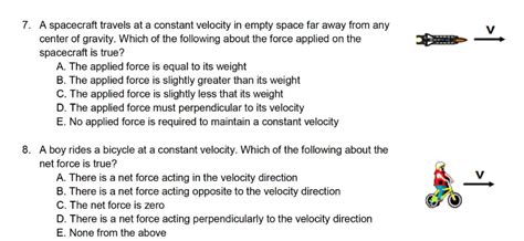 Solved 7 A Spacecraft Travels At A Constant Velocity In