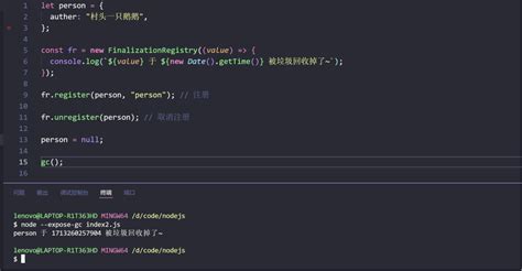 花费28800秒，带你了解js中的弱引用 垃圾回收 Weakmap Finalizationregistryjs 弱引用 Csdn博客