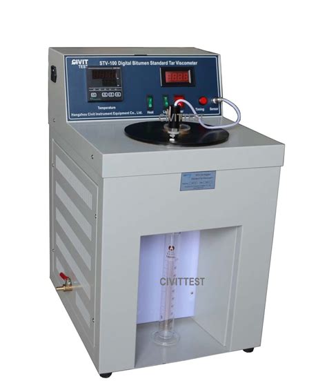 Bitumen Asphalt Viscosity Test Digital Standard Tar Viscometer
