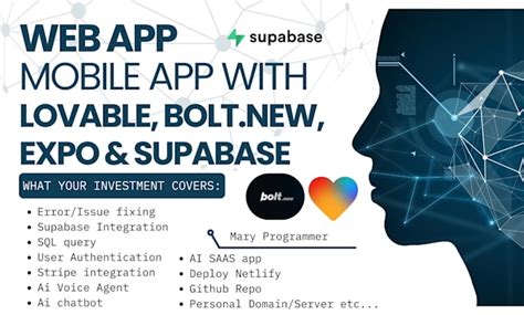 Lovable Bolt New Cursor Replit V0 Supabase Netlify Expo Lovable Dev Web