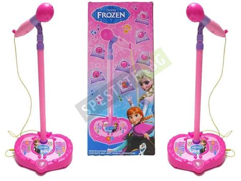 Детски микрофон със стойка Замръзналото кралство