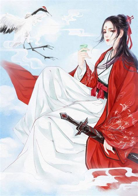 一袭红衣倾国倾城，二次元古风红衣惊爆眼球，你被美到了没？红衣二次元古风新浪新闻