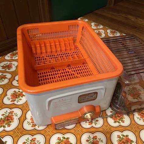 50％割引入荷中 昭和レトロ 食器乾燥機 オレンジ キッチン家電 デッドストック レトロポップ 収納キッチン雑貨 キッチン食器 Ota