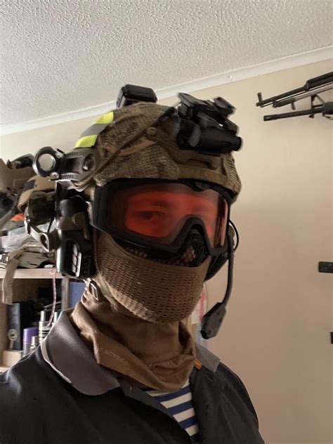 Current Helmet Setup R Airsoft