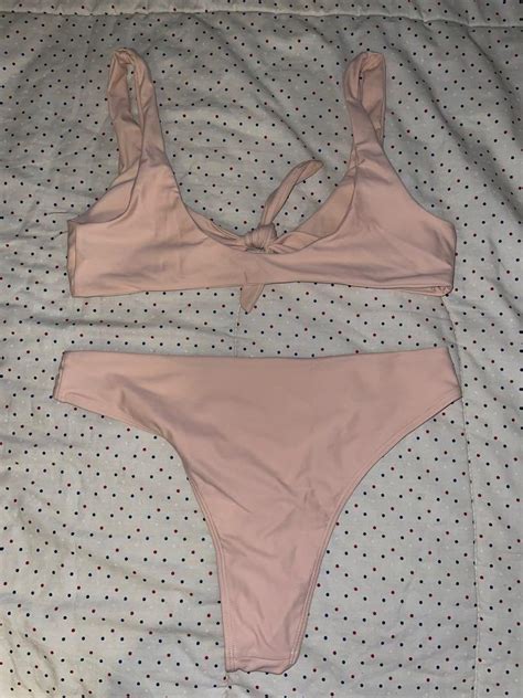 Pink Bikini Swimwear Womens Fashion Swimwear Bikinis And Swimsuits On