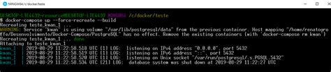 Database System Was Shut Down At Docker Docker Desktop Docker Community Forums