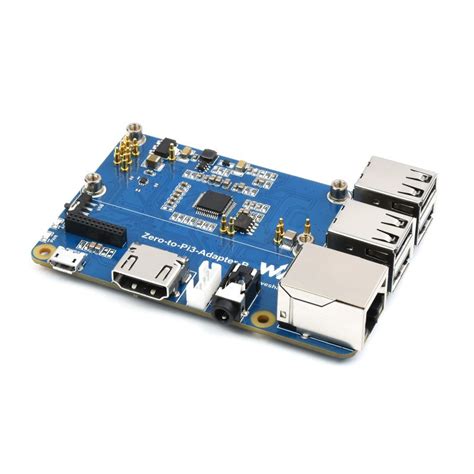 Waveshare Raspberry Pi Zero W na B adaptér RPishop cz