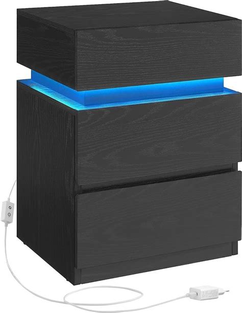 Nachttisch Mit LED Beleuchtung APOLLO Kaufen Auf Ricardo