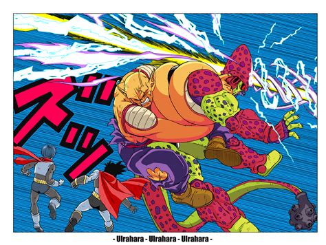 Orange Piccolo And Cell Max By Dvarc Rx On Deviantart