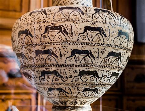 중세인쇄소 On Twitter 지중해고대 그리스 기하학적 토기 시대의 ‘야생염소무늬 토기장르 그리스 식민시가 있었던 로도스이오니아 군도키오스에서 특히 많이