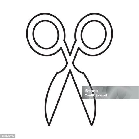 가 위 실루엣 고립 된 아이콘 가위에 대한 스톡 벡터 아트 및 기타 이미지 가위 강철 개념 Istock