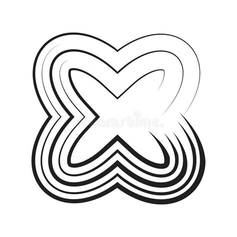 Abstract Clip Art Motif Abstract Vector Illustration Element Stock