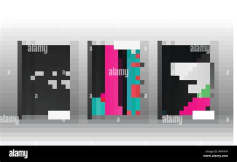 Cover Book With A Geometric Design Background Valid For Banners