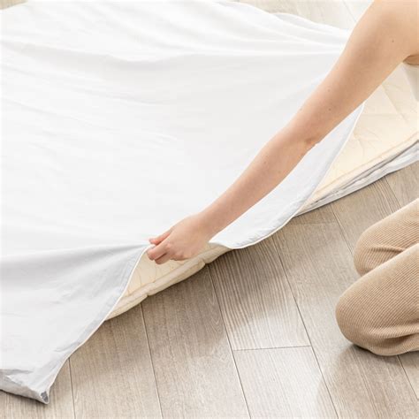 Futon Cover Sheets Zippered Dark Gray Fuli Japan